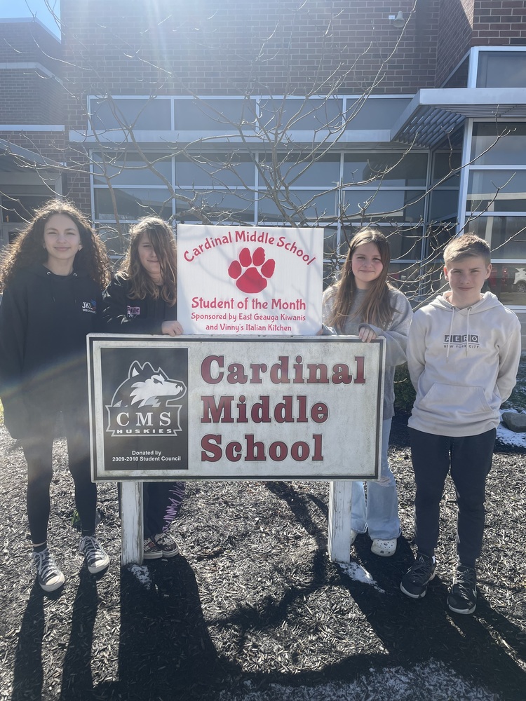 CMS Students of the Month | Cardinal Local Schools